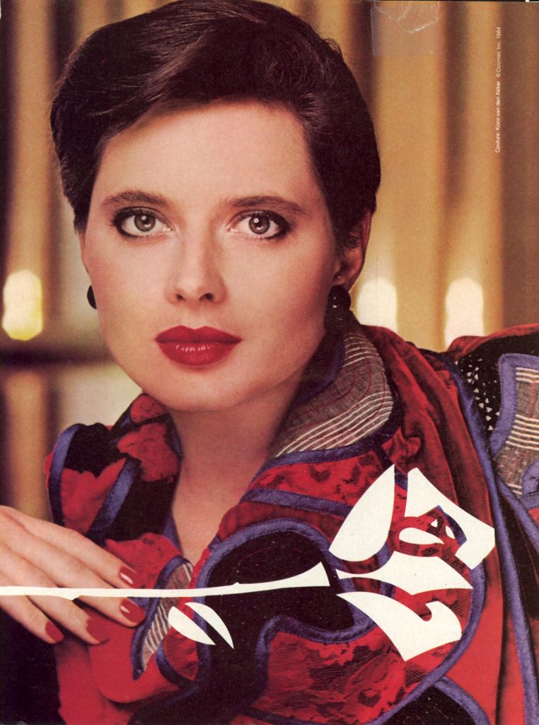 VOGUE USA - Linda Spierings [January 1986] - Vintage Glossy